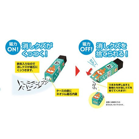 [Nameless Grocery Store] Kutsuwa Zi-Keshi Magnetic Eraser/Rubber (Uncl – Jerber Guitar