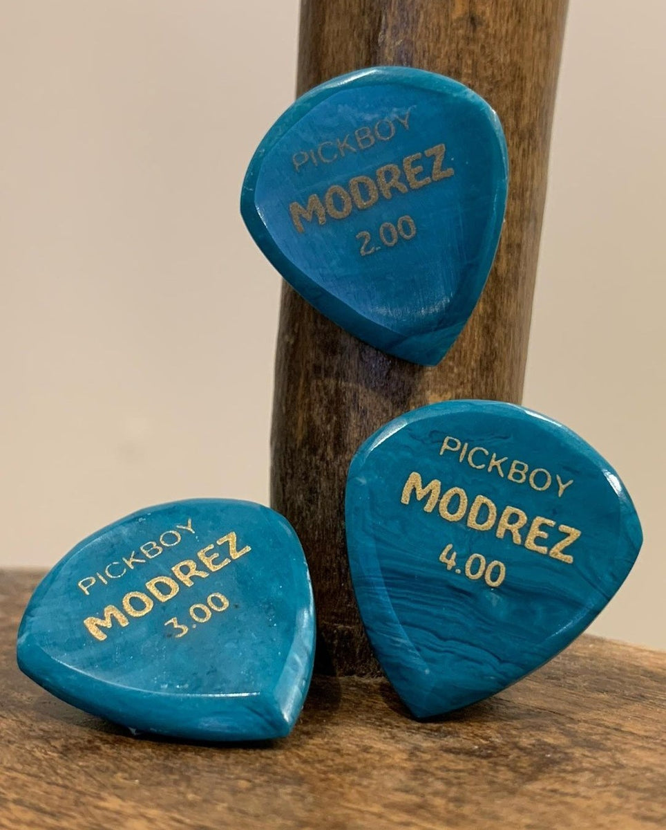Pickboy GP-MDZTQ Modrez Resin Turquoise Guitar Pick 2mm/3mm/4mm 樹脂結他/吉 ...