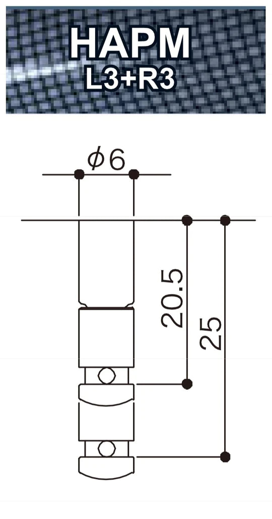 #54/#55 Gotoh SGV510Z H.A.P.M.-GL5-Gold/Black L3+R3 machine head ...